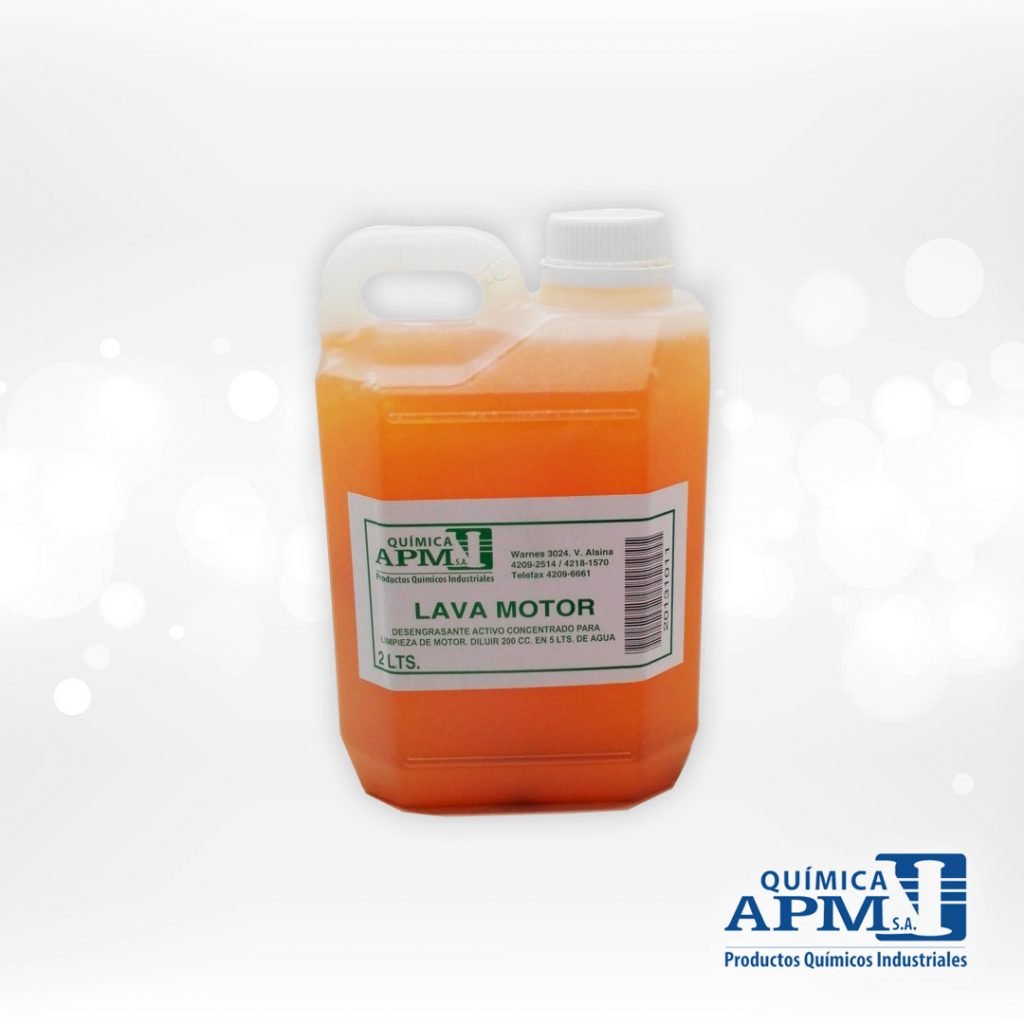 LAVA MOTOR X 2 LTS - Química APM