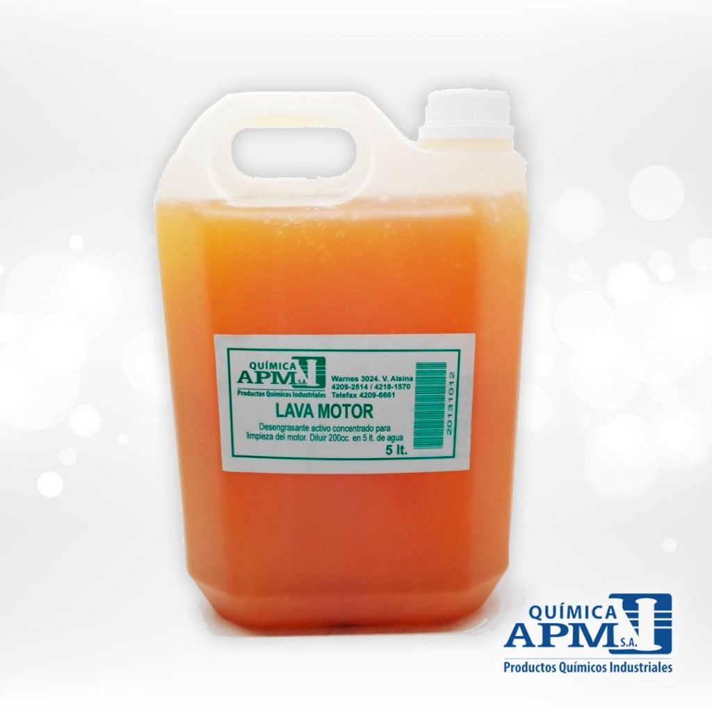 LAVA MOTOR X 5 LTS - Química APM