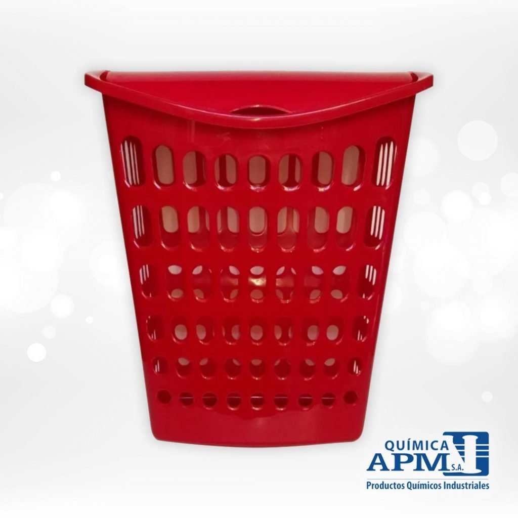 CANASTO DE ROPA RECTANGULAR C/TAPA - Química APM