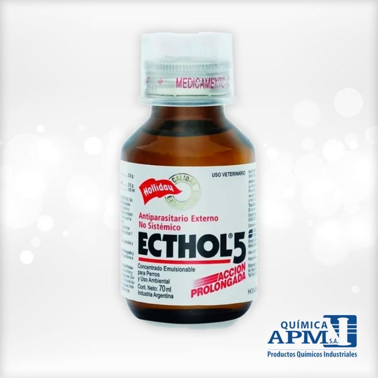 ECTHOL 5 X 70 ML - Química APM
