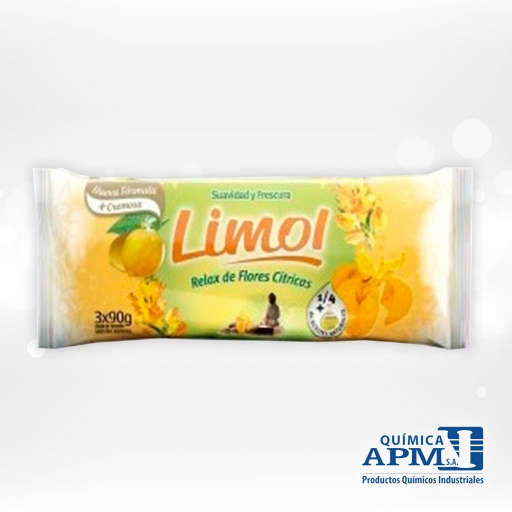 LIMOL JABON TOCADOR X 3U. FLORES - Química APM