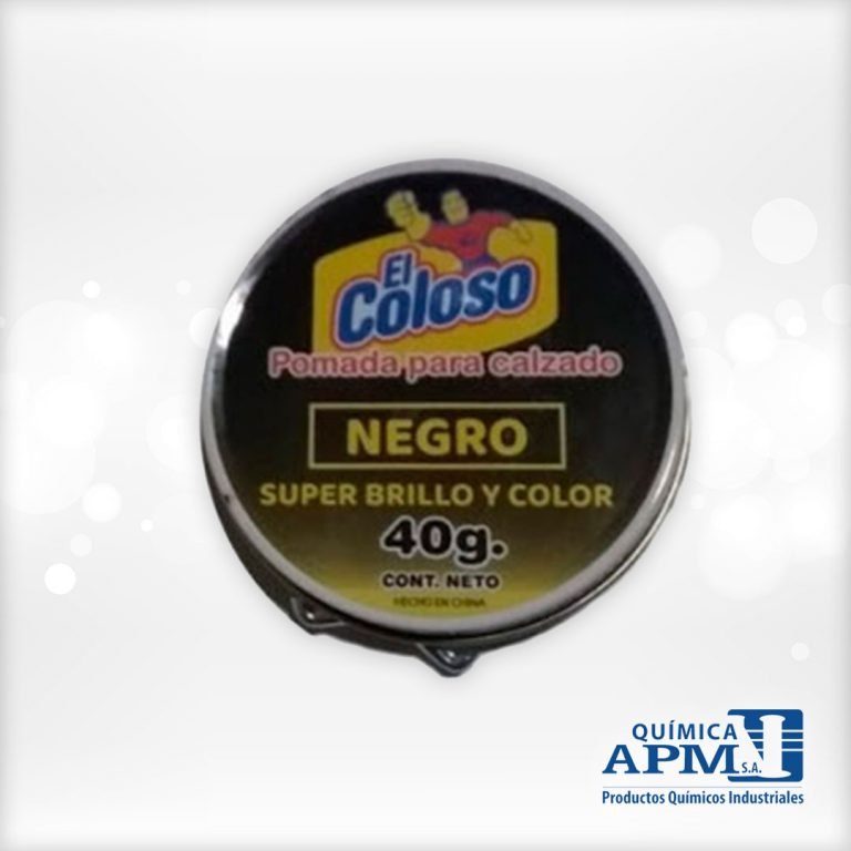EL COLOSO POMADA X 40G NEGRO - Química APM