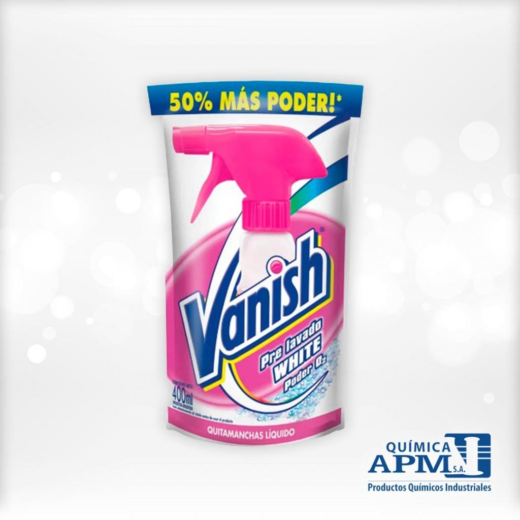 VANISH PODER O2 DP X 400 ML - Química APM